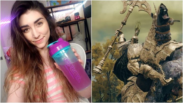 Streamer Wolfabelle defeats boss at level 1 in Elden Ring