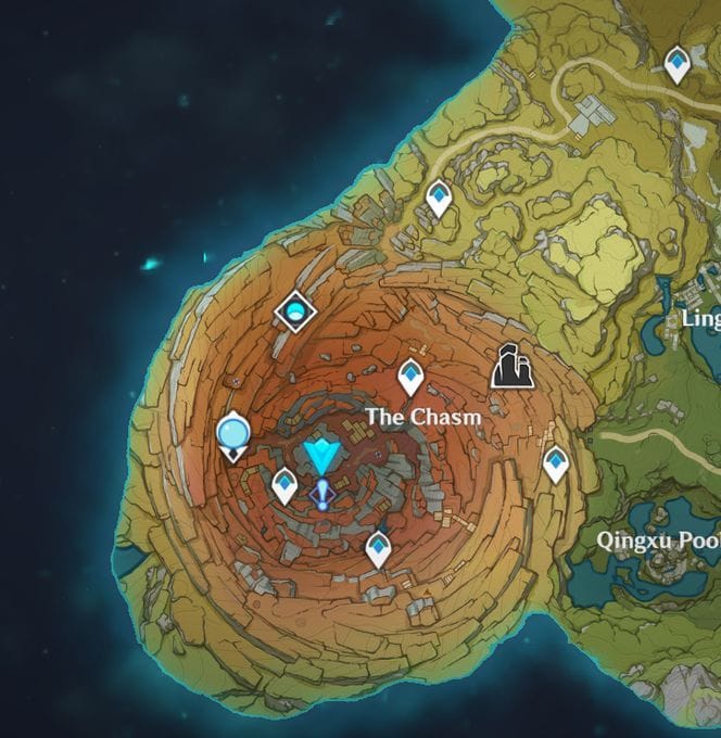 Genshin Impact 2.6 leaks: Chasm map with underground and overworld ...