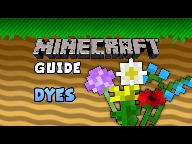 How to apply dye to mobs in Minecraft