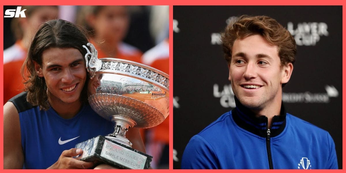 Casper Ruud remembers getting an autograph from Rafael Nadal at RG in ...