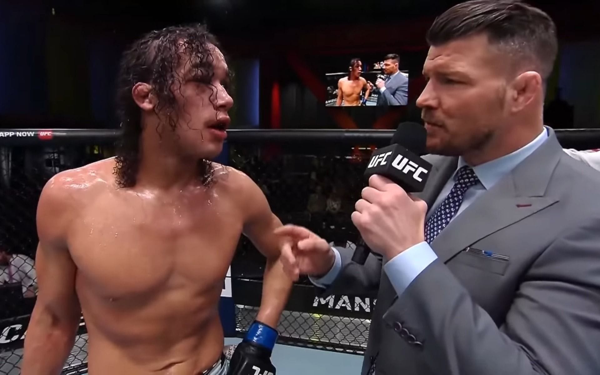 UFC Fight Night: Bryan Battle shares hilarious moment with Michael ...