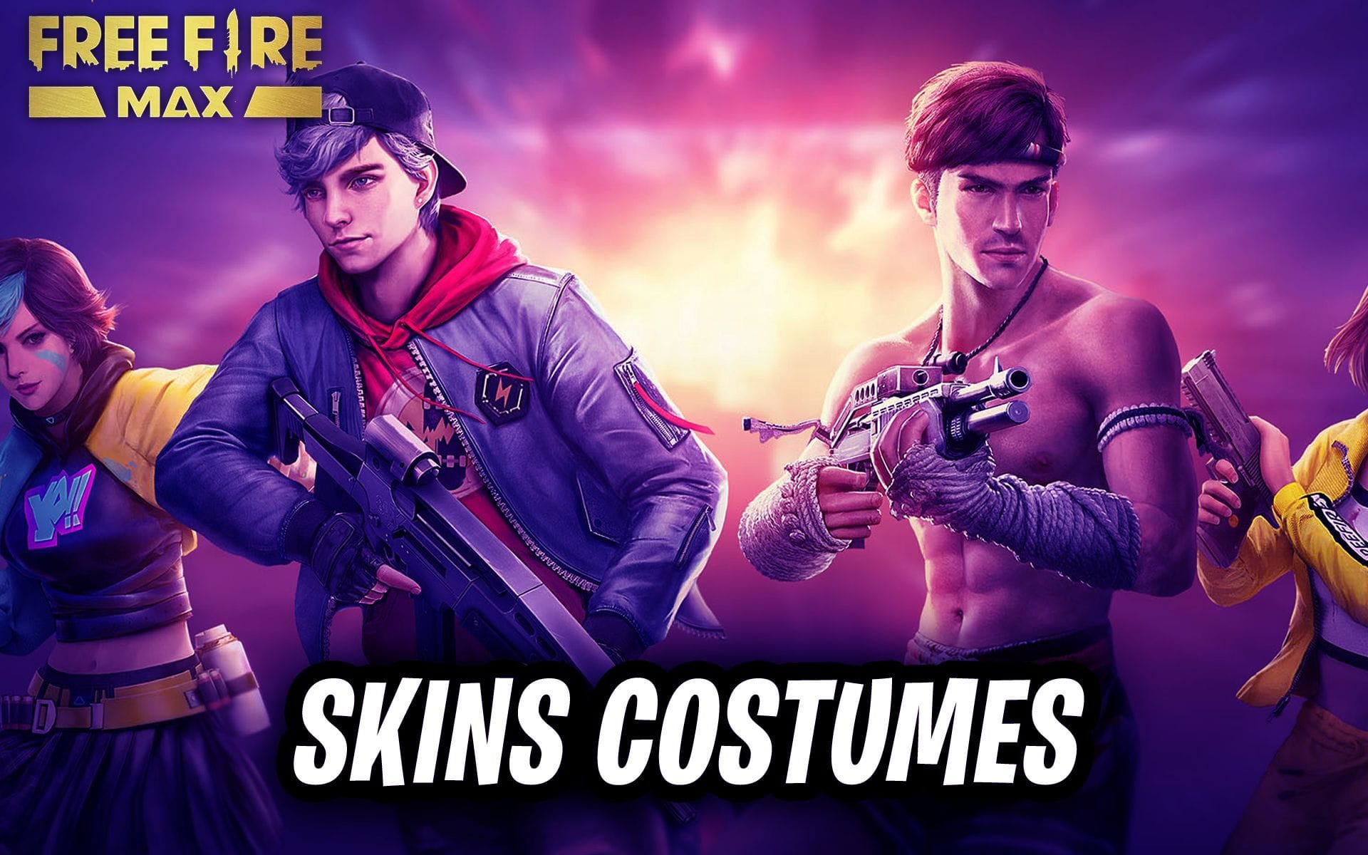 5 best Free Fire MAX skins costumes to get with diamonds in February 2022
