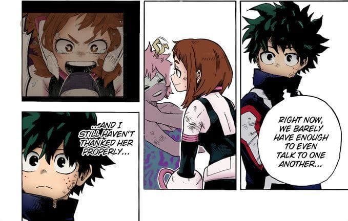My Hero Academia chapter 342: Midoriya and Uraraka have a conversation ...