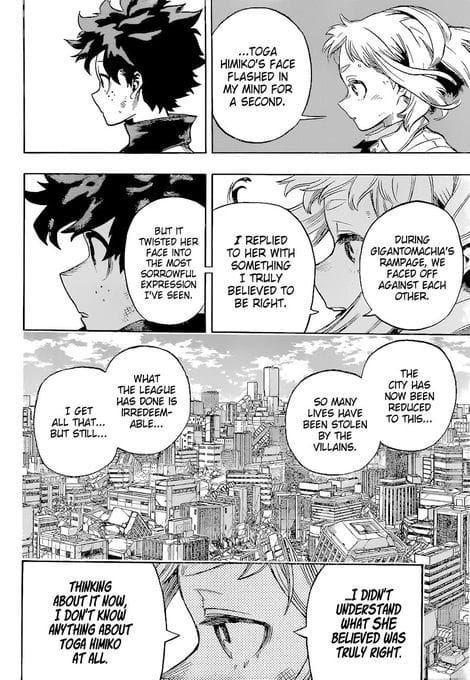 My Hero Academia chapter 342: Midoriya and Uraraka have a conversation ...