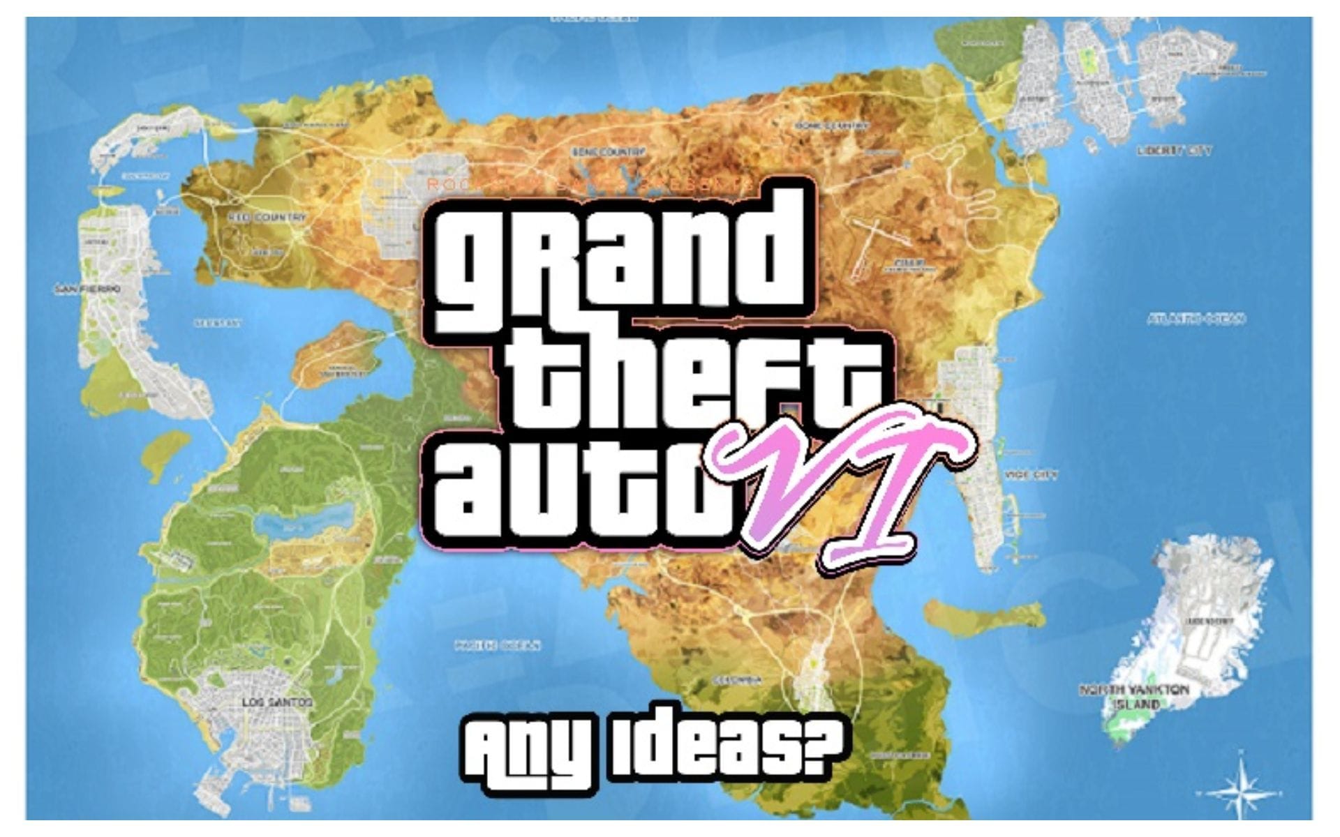 GTA 6 map ideas: Should there be more urban areas or less?