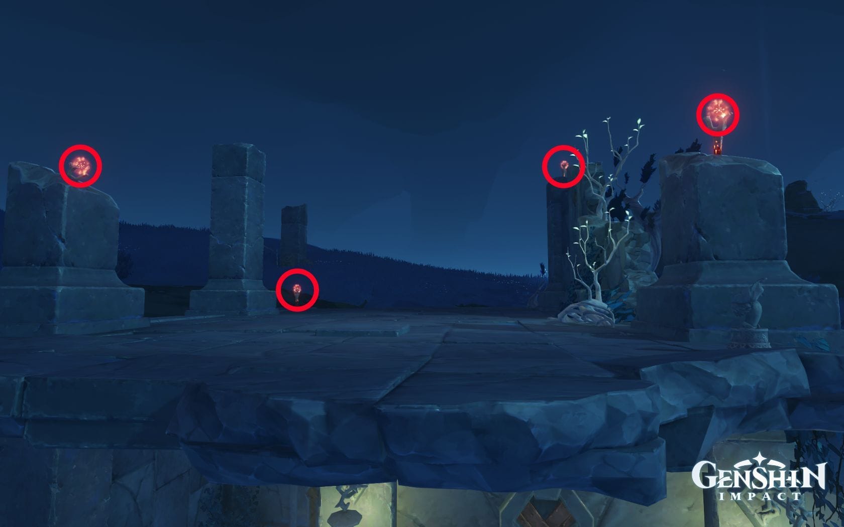 All torch puzzle locations in Genshin Impact Three Realms Gateway ...