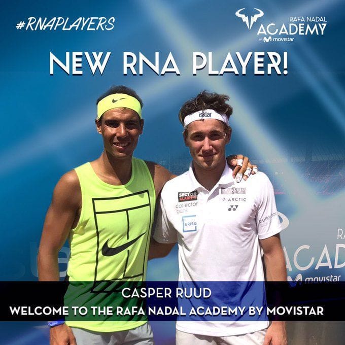 Casper Ruud remembers getting an autograph from Rafael Nadal at RG in ...