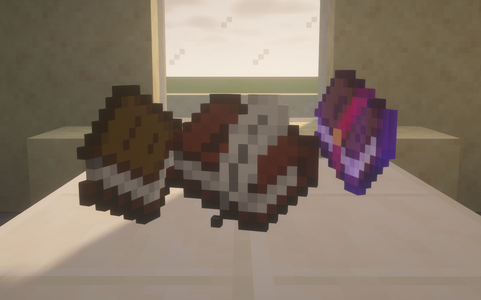 What are the 3 types of books in Minecraft?