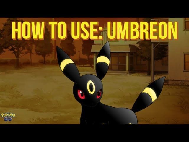 Pokemon GO: Umbreon's weaknesses and best counters