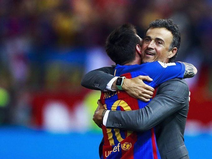 5 managers under whom Lionel Messi has made the most appearances