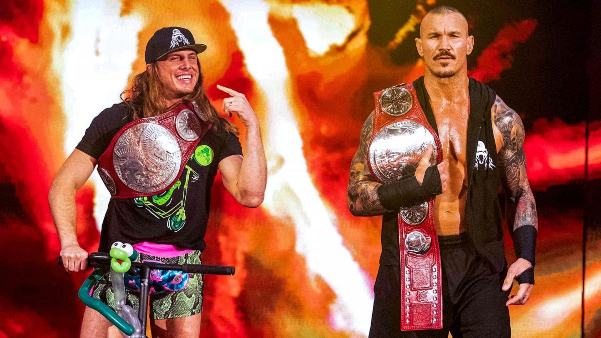 Randy Orton and Riddle have been called out by Moustache Mountain