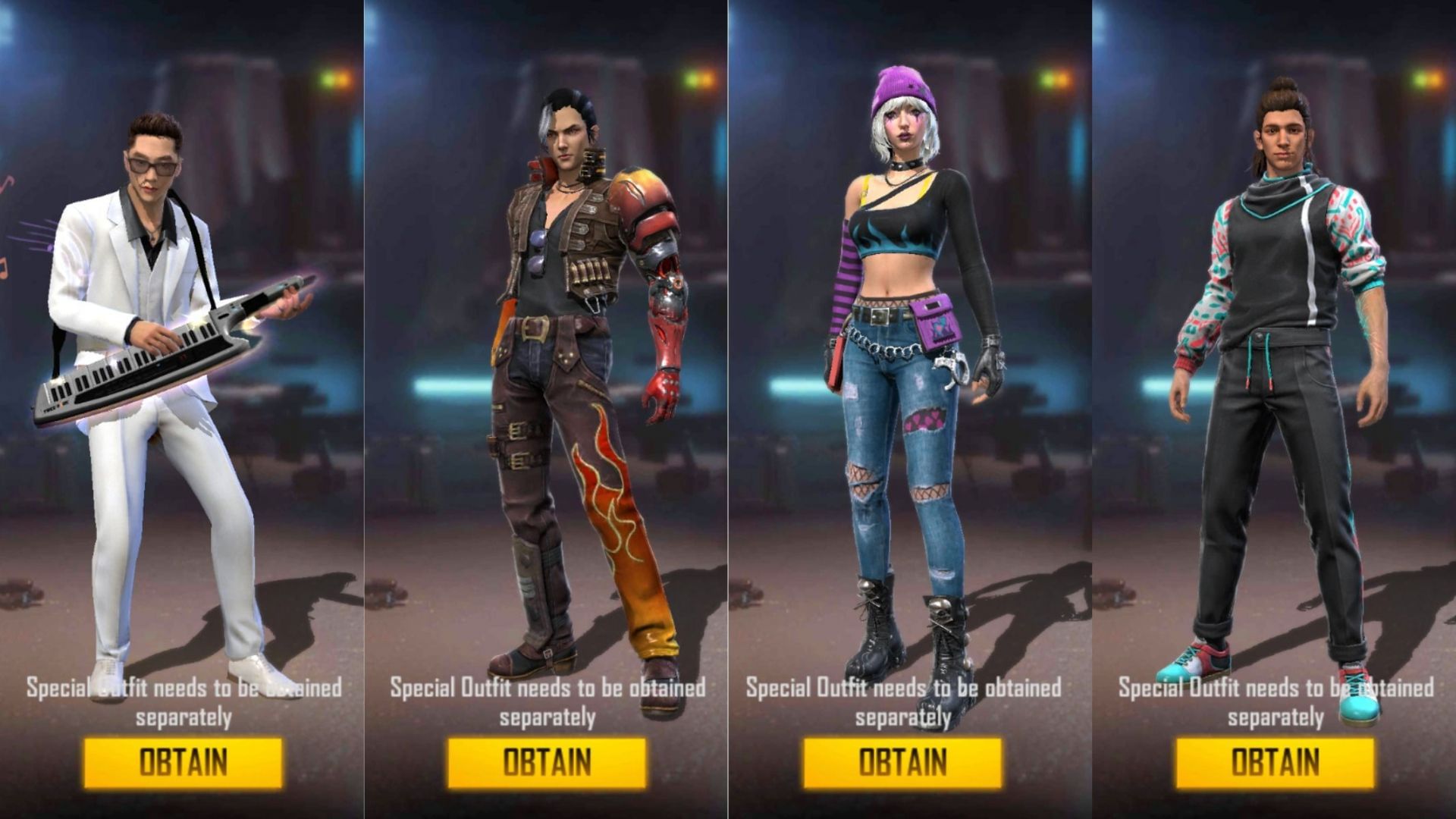 5 best Free Fire character combinations with Skyler for aggressive players