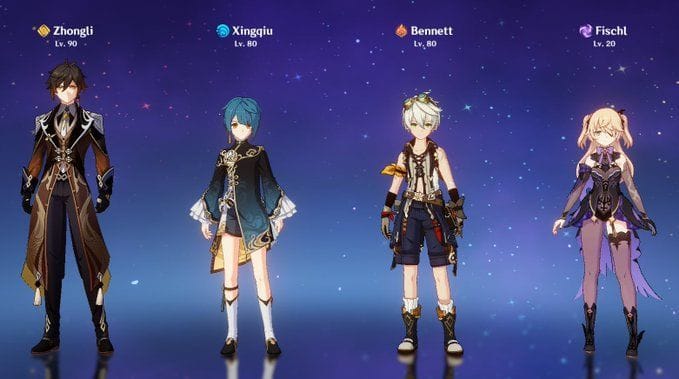 Best Genshin Impact Fischl builds with 4-star weapons