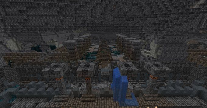 Ancient city in Minecraft 1.19 update