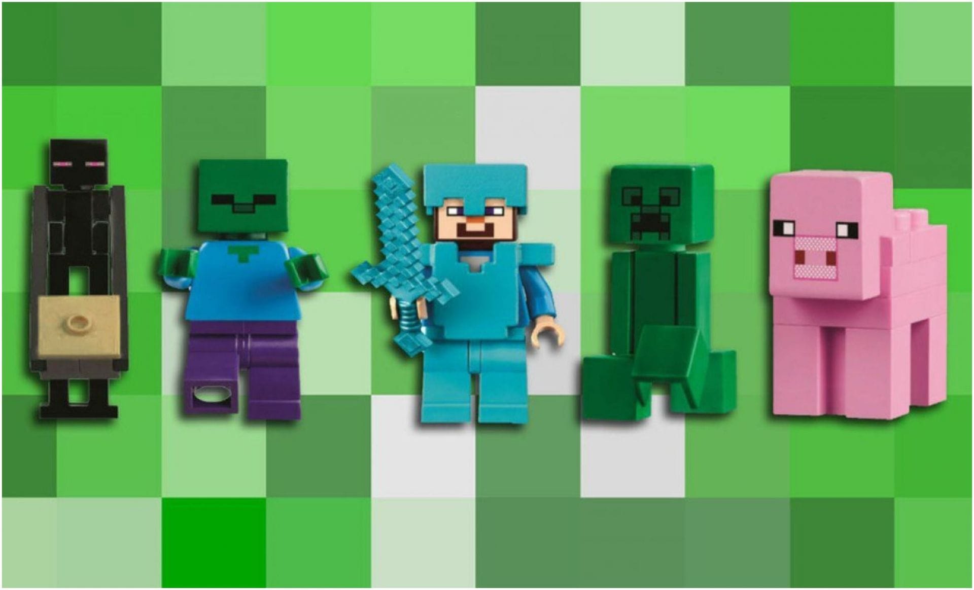 Redditor creates Minecraft-inspired LEGO set in real life