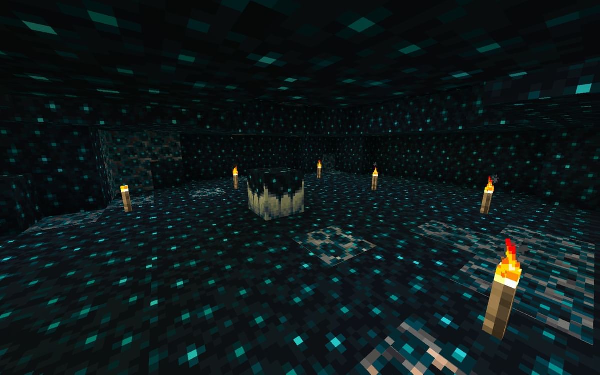 List of all the changes in Deep Dark Biome in Minecraft snapshot 22w12a