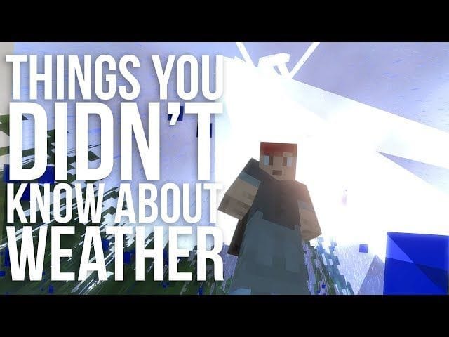 What's the easiest way to summon thunder in Minecraft?