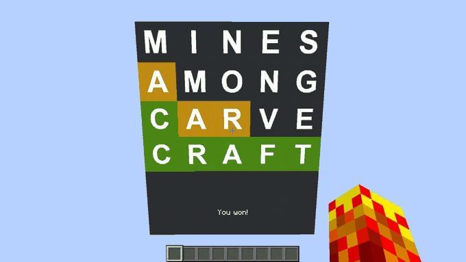 How to play Minecraft Wordle