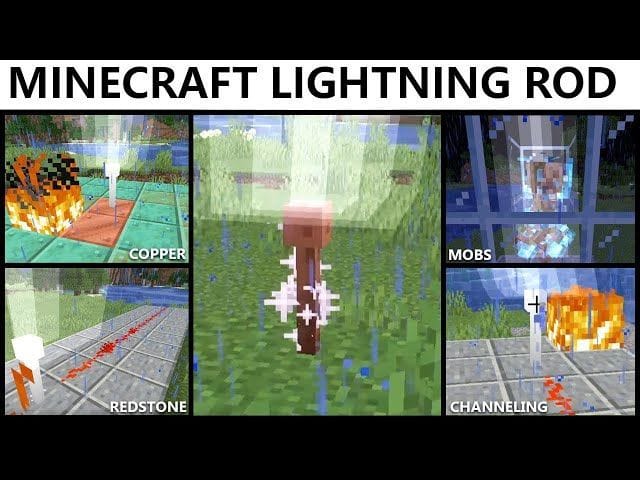What's the easiest way to summon thunder in Minecraft?