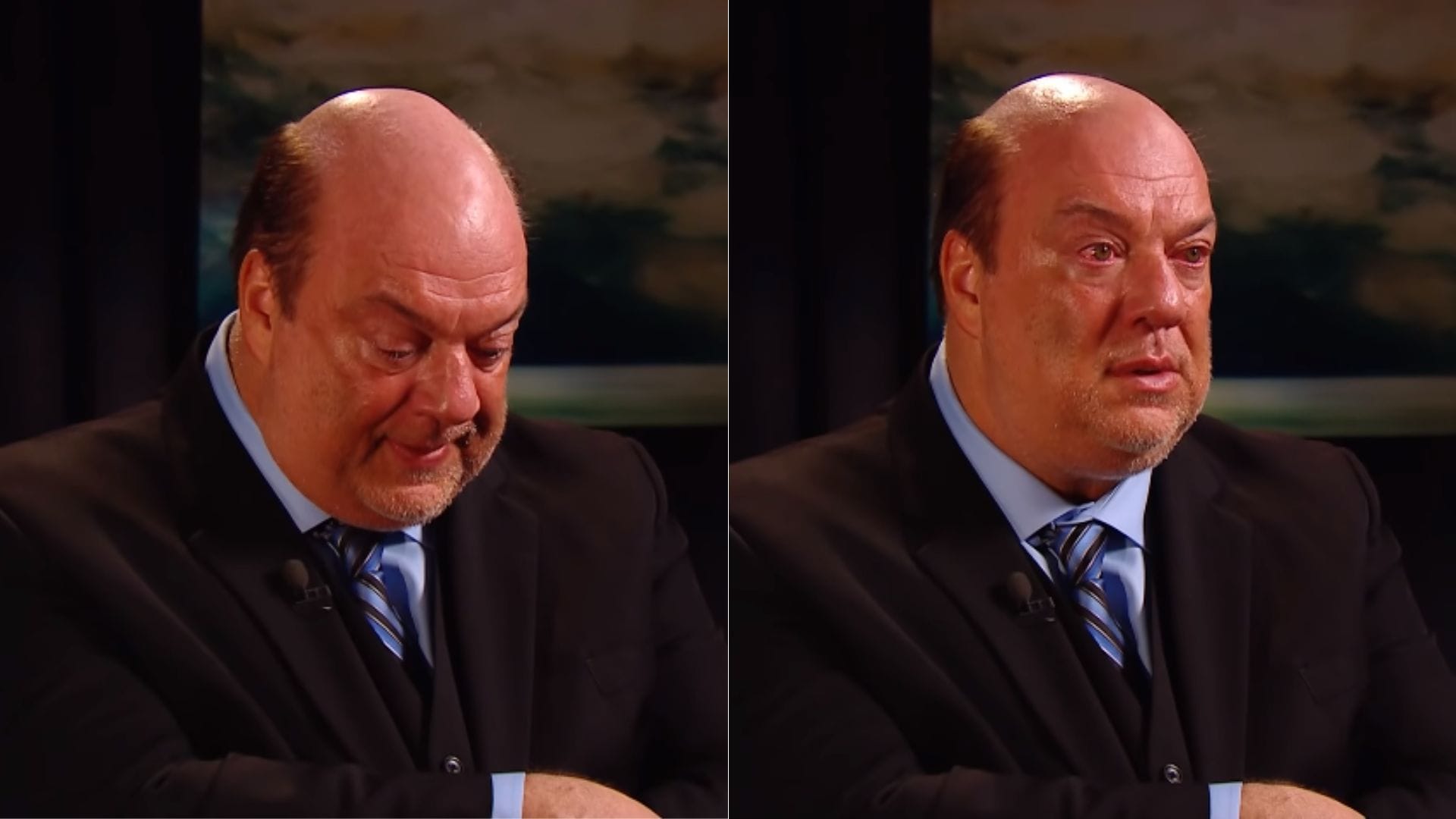 Paul Heyman didn't want WWE co-worker to see him crying