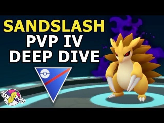 The best moveset for Sandslash in Pokemon GO