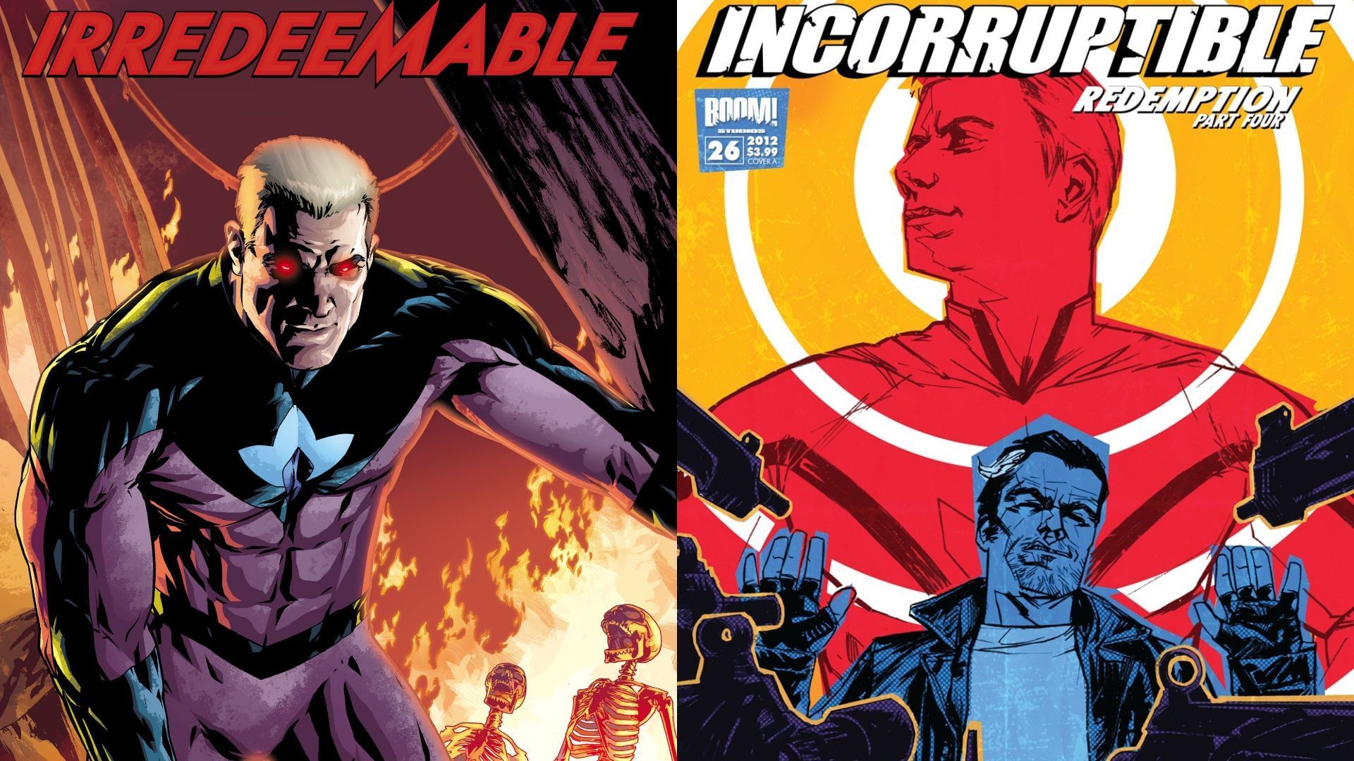 Irredeemable and Incorruptible comic series set to be adapted for Netflix