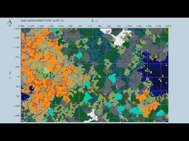 How to use the biome finder in Minecraft