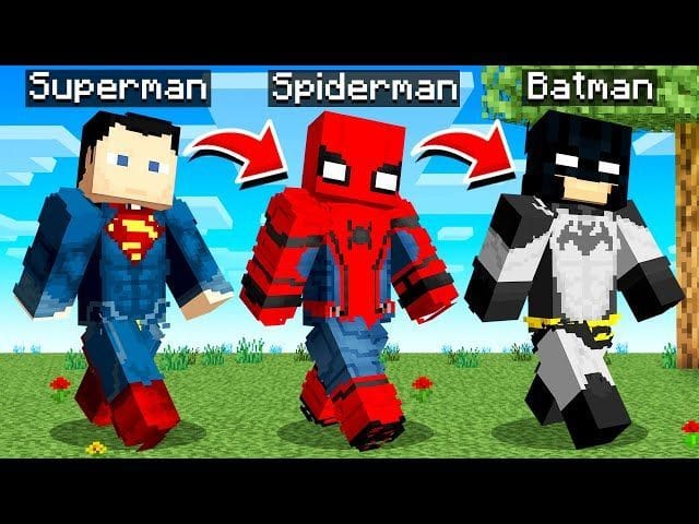 5 best superhero Minecraft skins to use