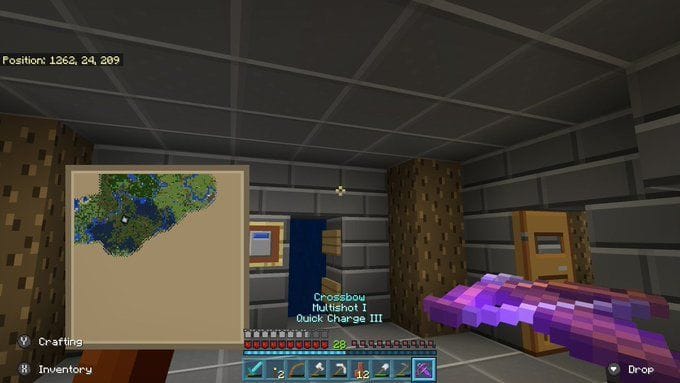 How to use the Quick Charge enchantment in Minecraft