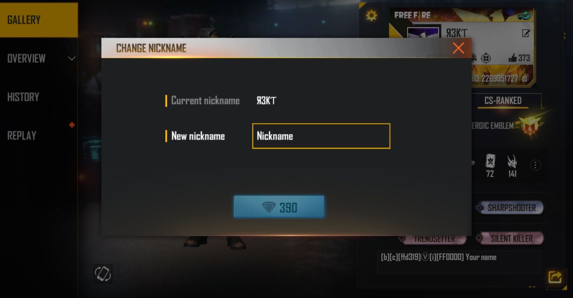 How to find stylish Free Fire MAX name designs for ID in March 2022