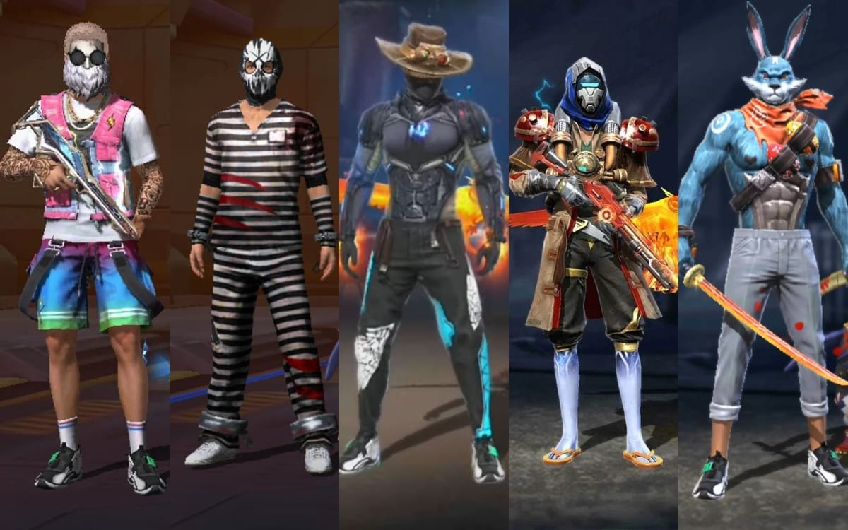 5 best Free Fire MAX players known for their pro gameplay