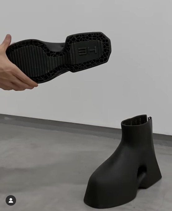 "Creativity is dead": Heliot Emil X Scry 3D-printed shoes leave the ...