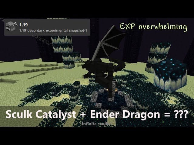 All types of sculk in Minecraft