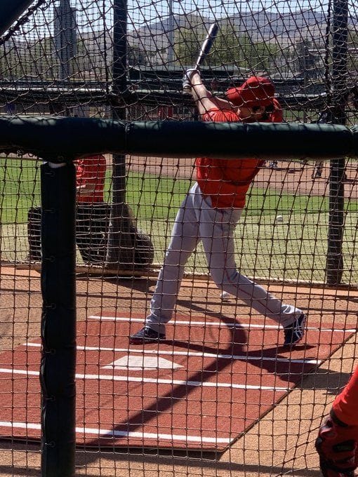 Watch: Shohei Ohtani batting practice