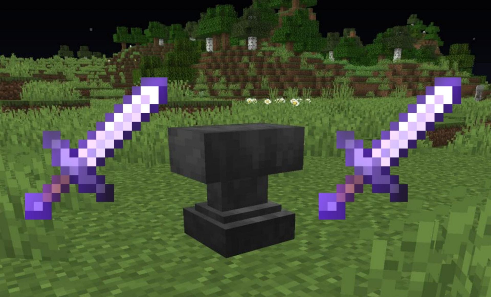 How to combine enchanted items in Minecraft