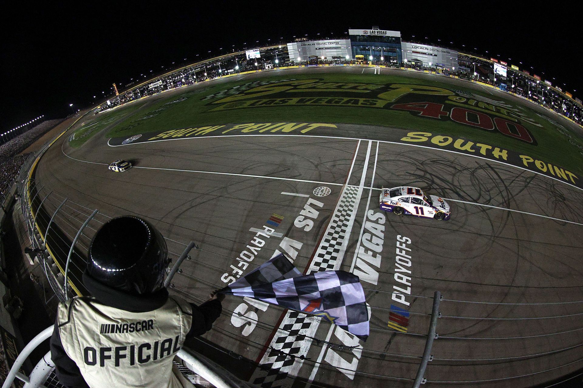 Who has the most NASCAR Cup Series wins at Las Vegas Motor Speedway?