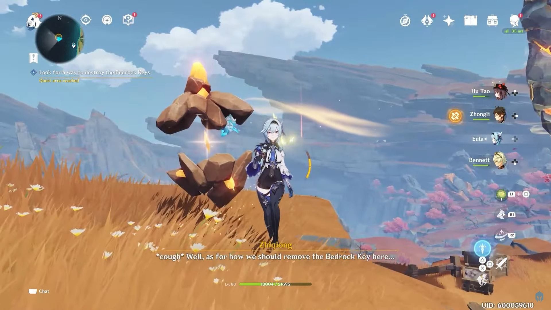 Genshin Impact Chasm guide: Look for a way to destroy the Bedrock Keys