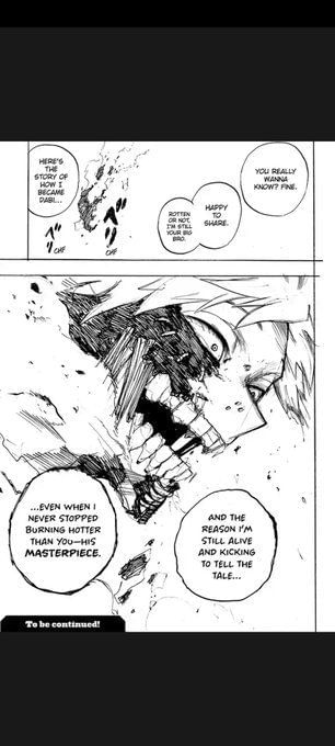 My Hero Academia Chapter 349: Dabi engages with Shoto, second OFA user ...