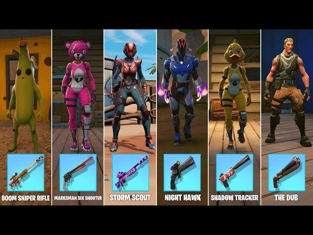 All exotics weapons and their locations in Fortnite Chapter 3 Season 2