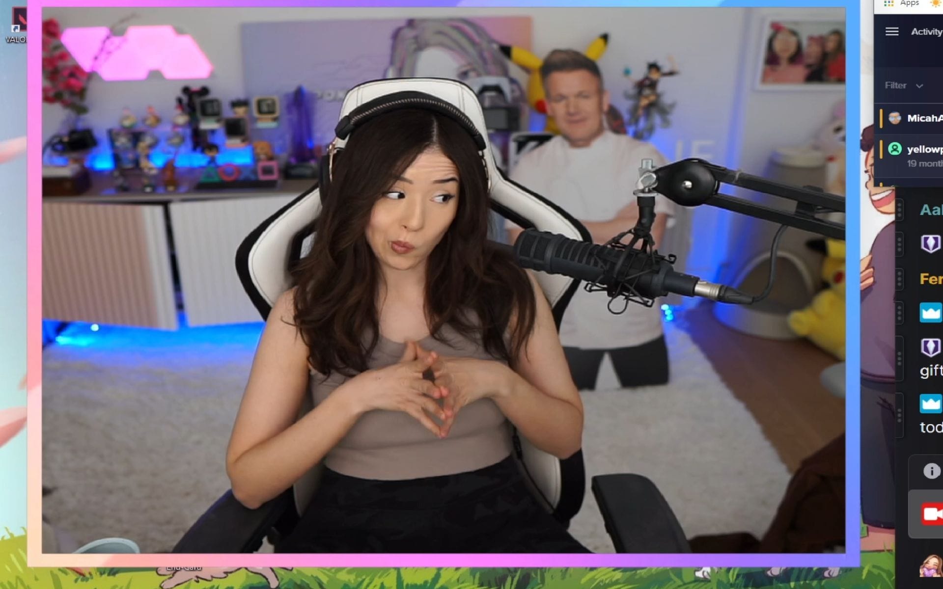 Pokimane reveals the fate of her Streamer Awards 2022 trophy