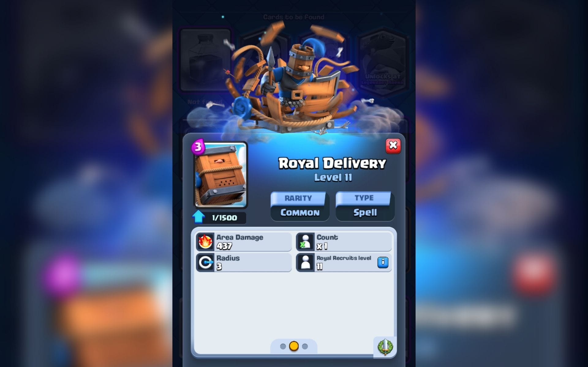 How to use Royal Delivery in Clash Royale?