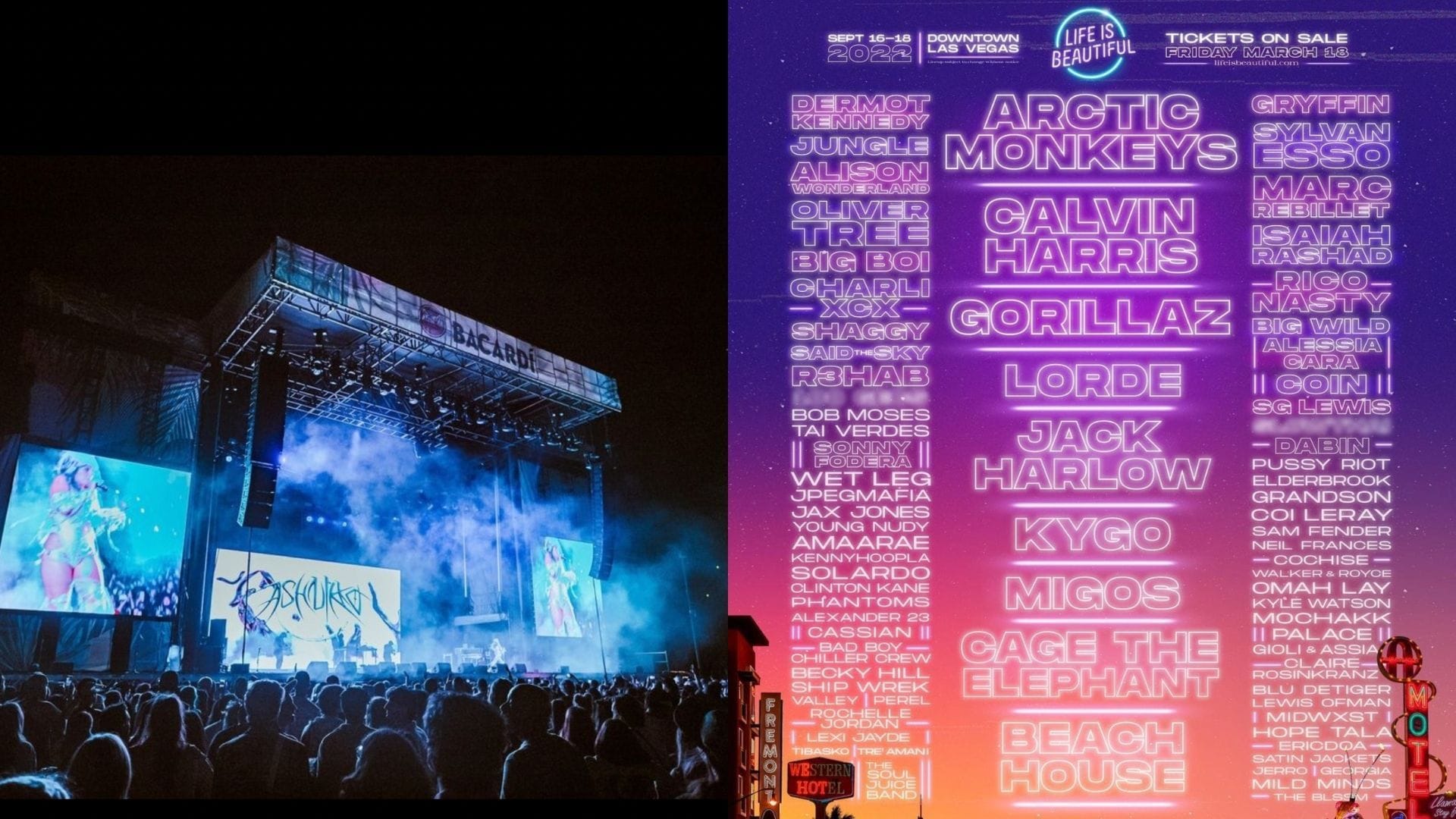 Life is Beautiful 2022 tickets here to buy, price, lineup, dates and more