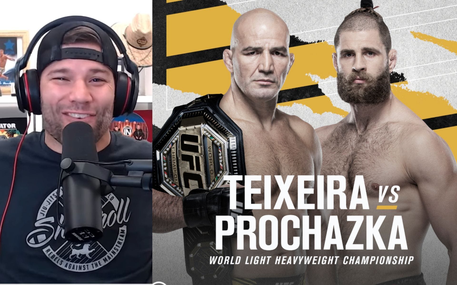 UFC News: Josh Thomson analyzes the brawl between Glover Teixeira and ...