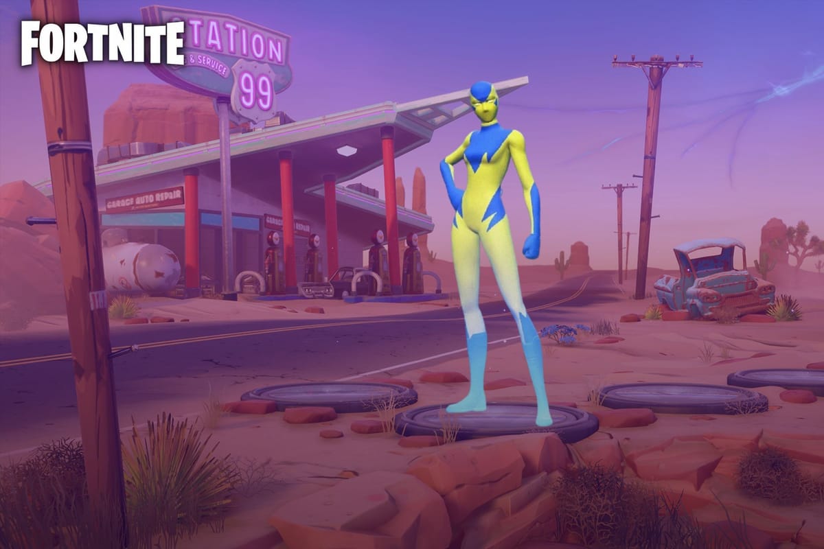 Russian Fortnite pro sporting a Ukrainian flag while playing with his ...