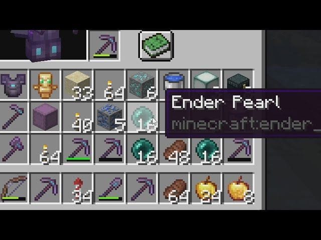 How to easily clear inventory in Minecraft?