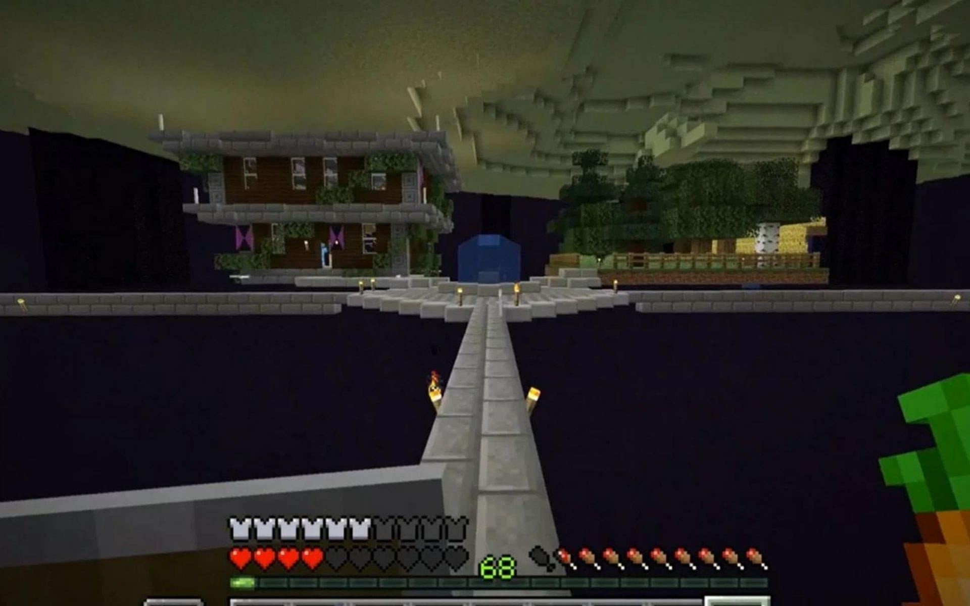 Minecraft Redditor builds a trophy room under the End