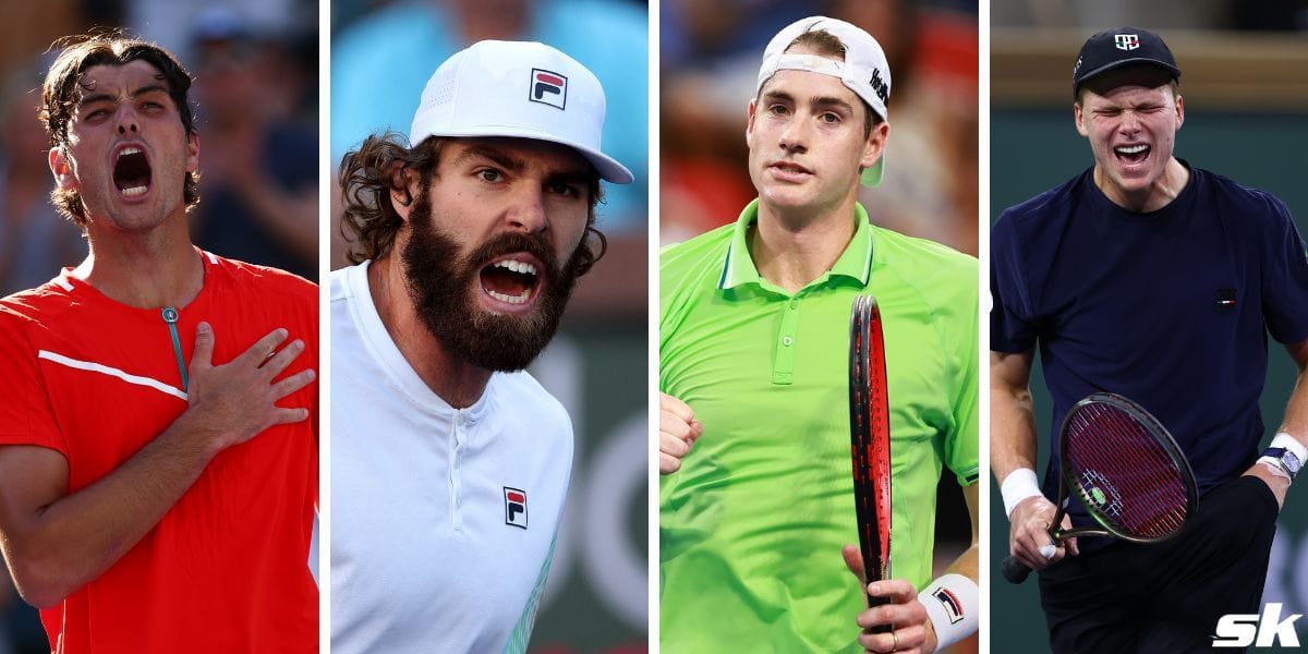 "We've got Reilly Opelka, Brooksby, Fritz, Paul, Tiafoe, Johnson ...