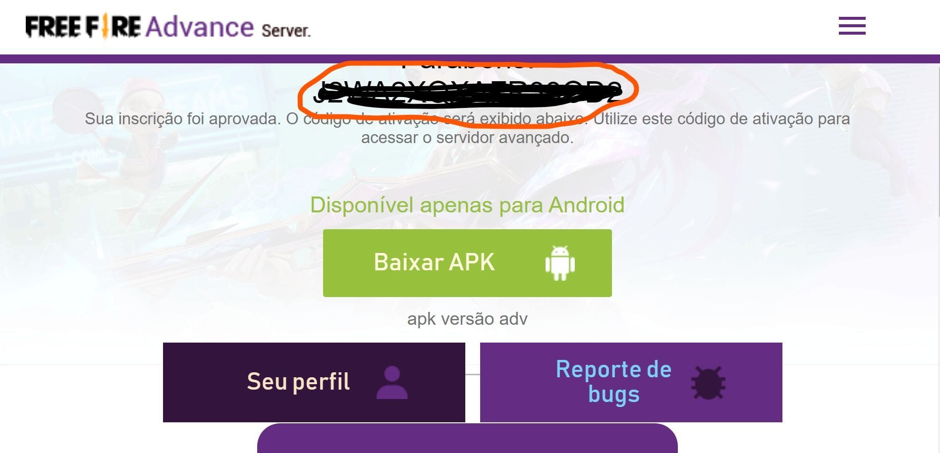 Can Garena Free Fire activation code be obtained in India?