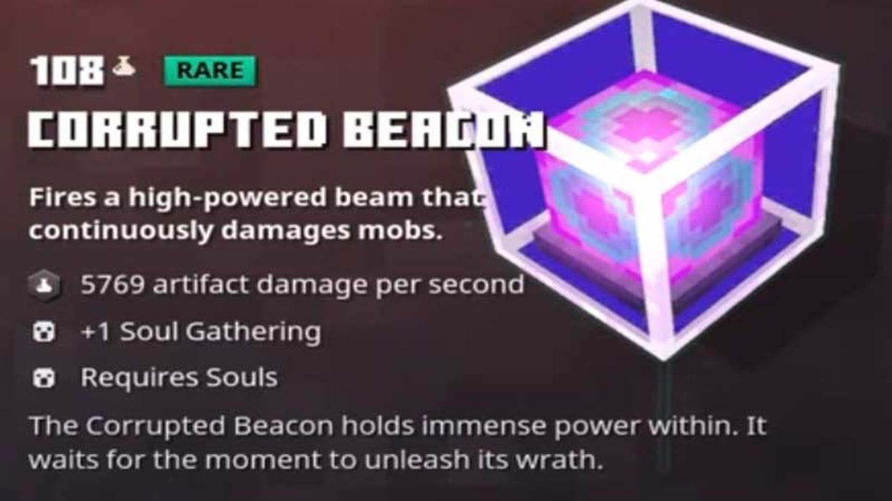 Corrupted Beacon in Minecraft Dungeons: Everything you need to know