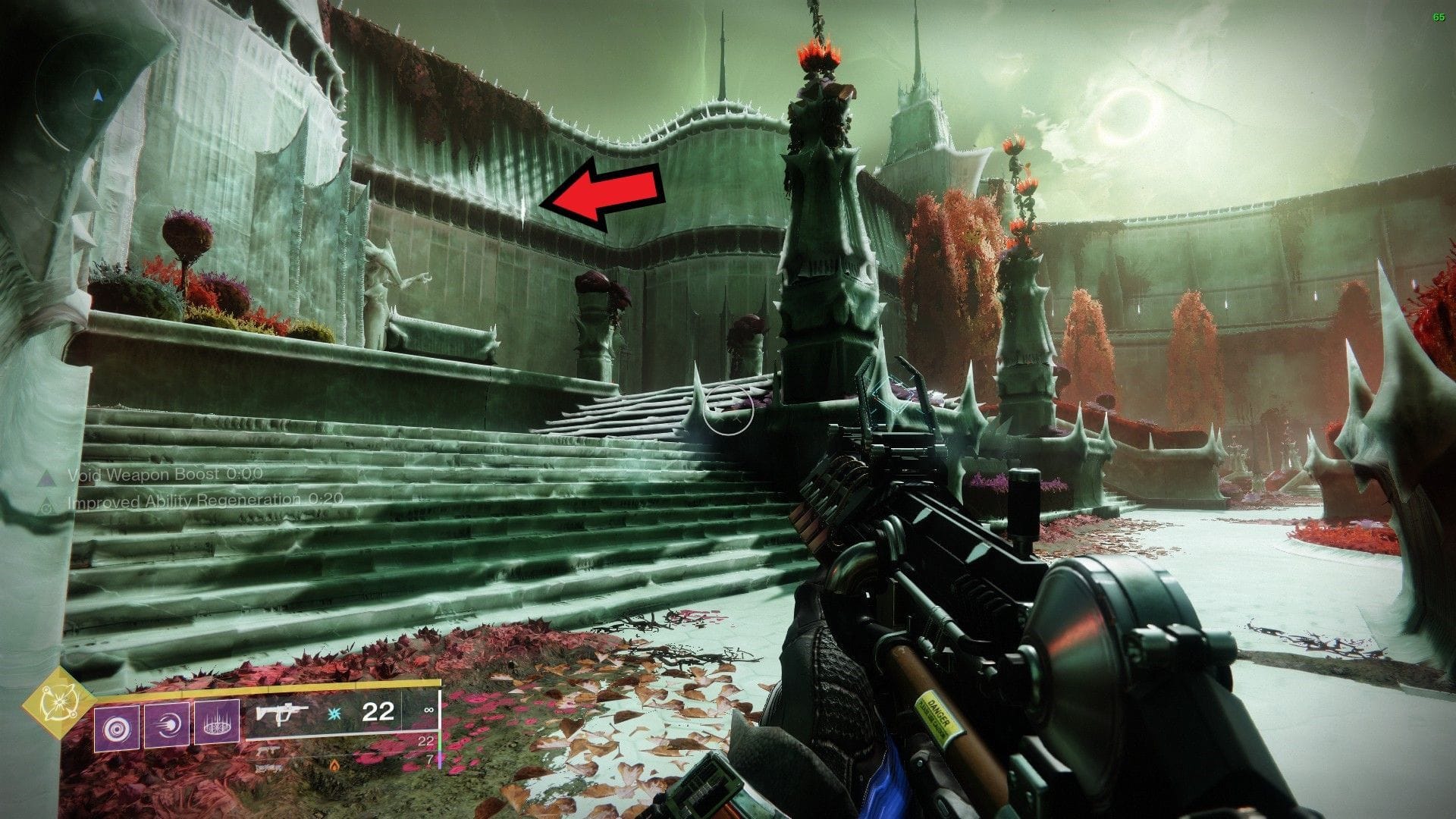 All Darkness Rifts location guide for Destiny 2 No Peeking triumph